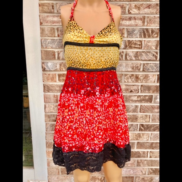 Free People | Dresses | Free People Mixed Floral Calico Sundress | Poshmark